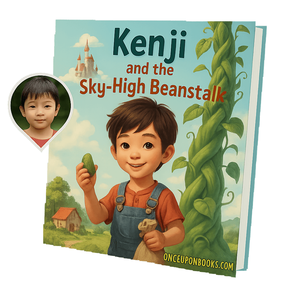 Custom Jack and the Beanstalk Children's Book | OnceUponBooks